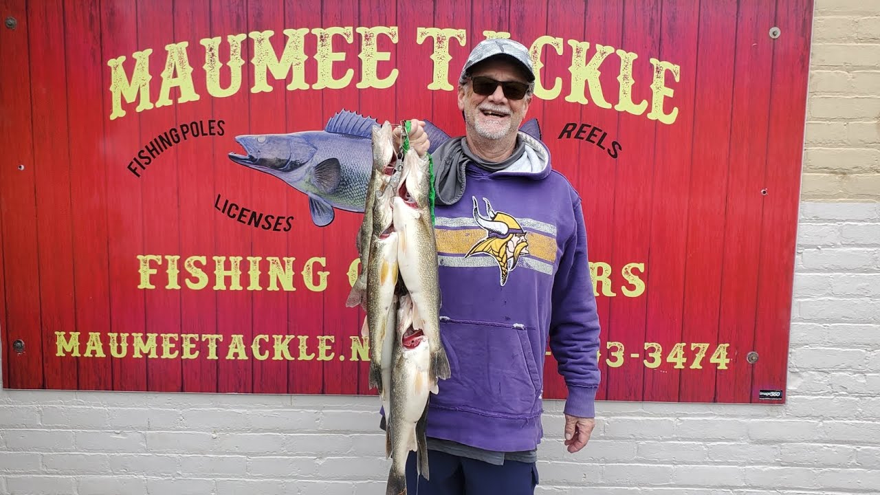 2026 Maumee River, Walleye Run.Video #1