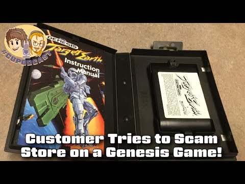 Customer Tries to Scam Game Store on Genesis Game