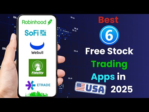 Best 6 Free Stock Trading Apps in the USA 2025, best investing apps, trading strategy