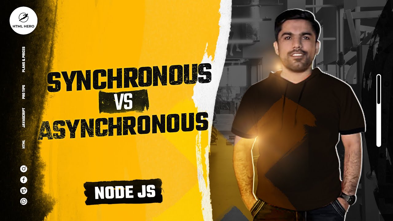 Node.js Tutorial - Synchronous vs Asynchronous | Urdu | Hindi | Part 6