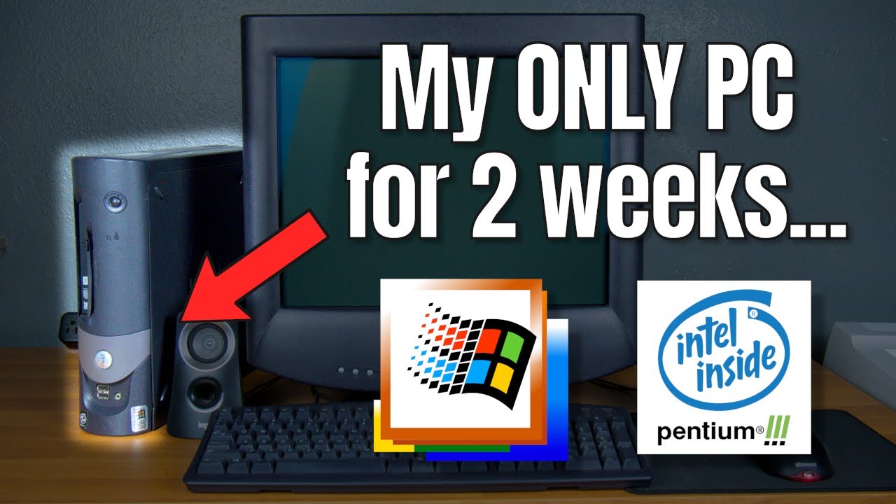 I used a PC from 2001 as my only Desktop Computer for 2 weeks. How did it go?