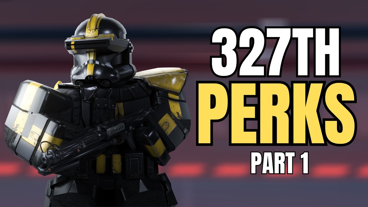 ALL 327th Perks Overview Part 1 | Star Wars RP Roblox