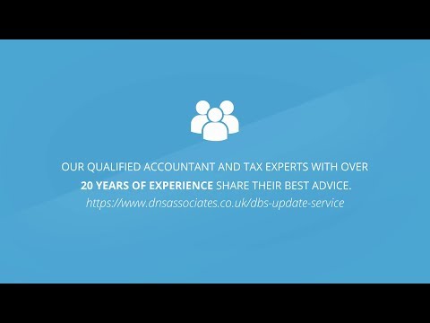 DBS update service or the Disclosure and Barring Service