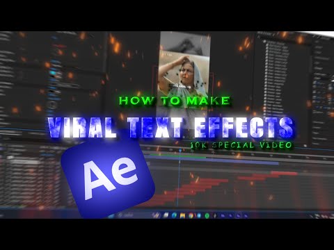 My First Video || "Gradient" text animation after effects hindi || "FREE" Text effects tutorial