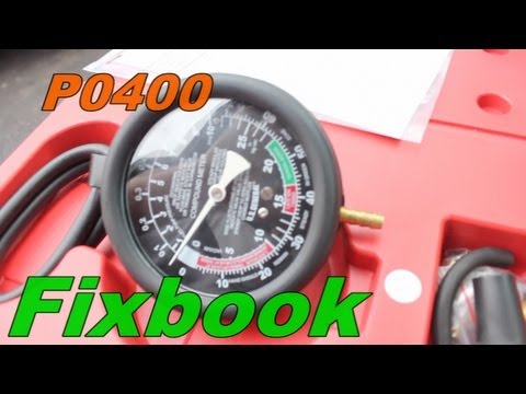 P0400 Diagnostic Code Finding EGR Vacuum Leak