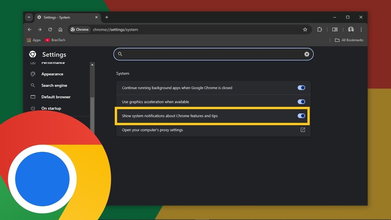 Google Chrome Security Update Adds New 'Show notifications about features and tips' Setting