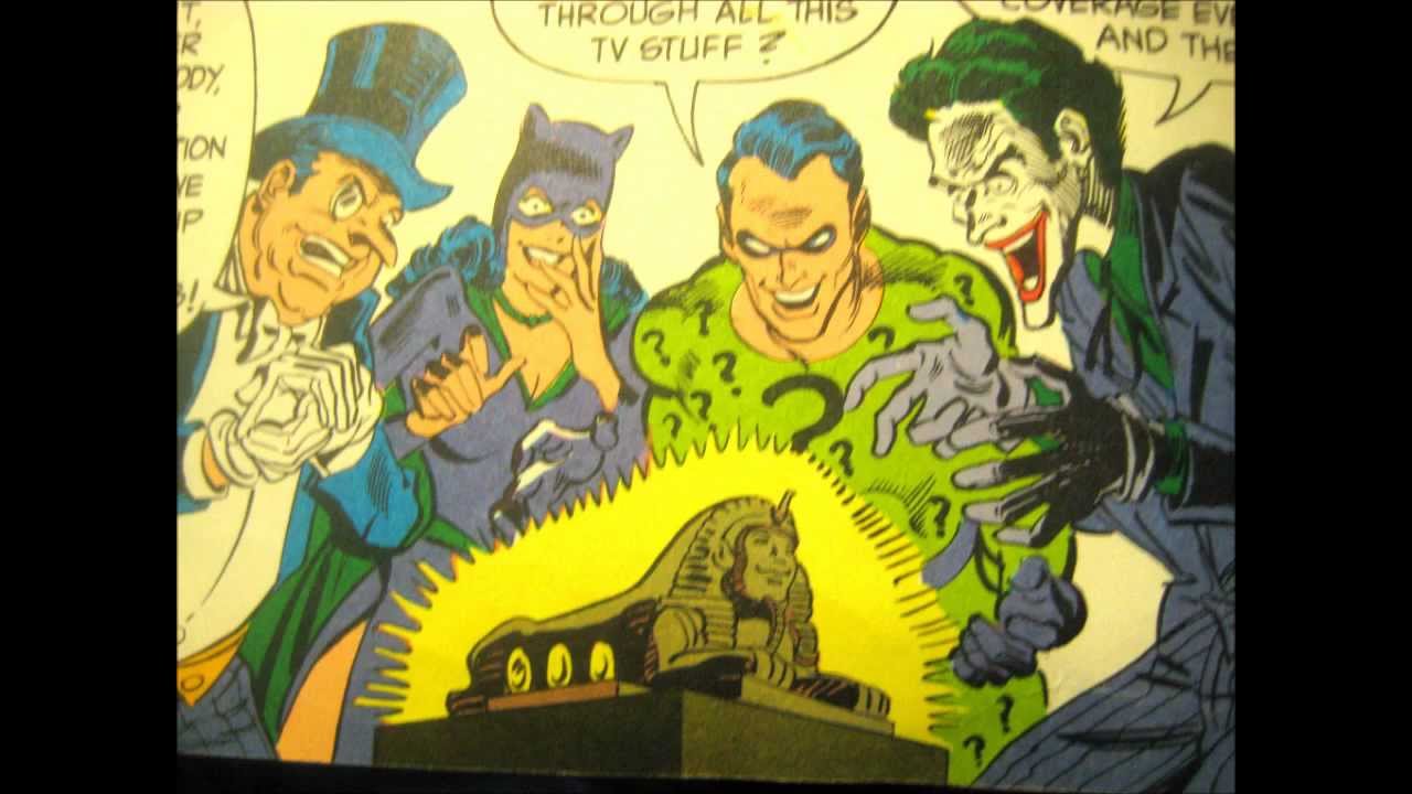 BATMAN AND ROBIN IN THE CASE OF THE LAUGHING SPHINX