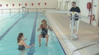 Wheelchair-to-Water™ Pool Lift - SureHands