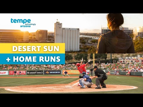 Desert Sun and Home Runs | Spring in Tempe, Arizona