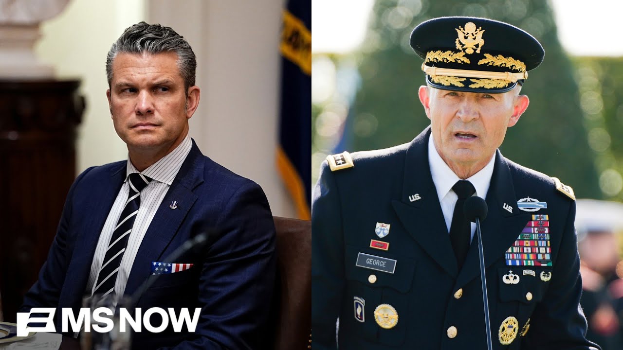 'They were standing up for something’: Hegseth ousts Army Chief of Staff & 2 generals amid Iran war