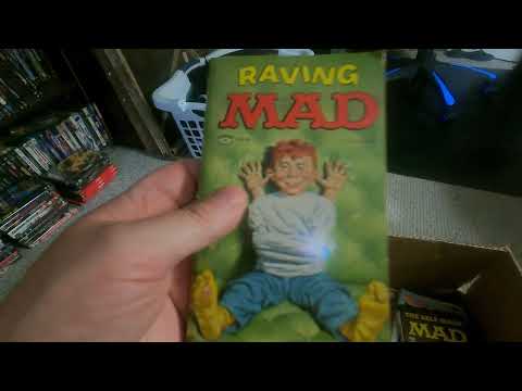 Lot #6 from the Online Auction features Mad Paperbacks Coverless Comics and more #comicshaul