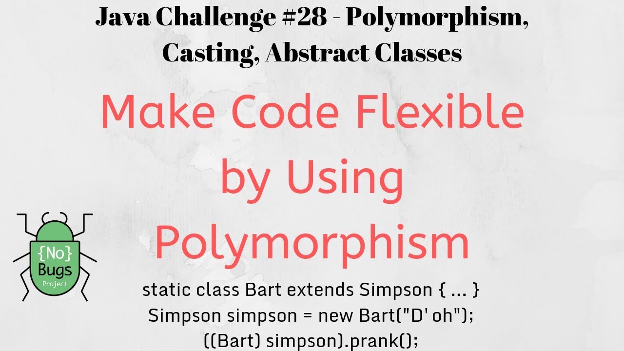 Java Challenges #28 - Polymorphism, Casting, Abstract Classes