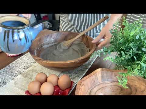 Traditional buckwheat crêpe or Galette Complète from Brittany in France.