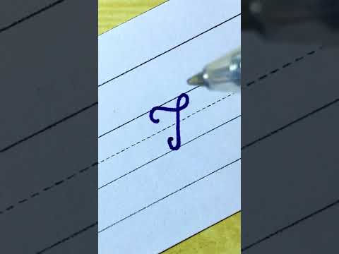 How to write in cursive Capital letter T |Cursive Writing for beginner |Cursive handwriting practice