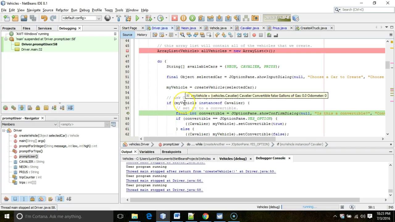 Override the toString method in Java, Polymorpishm