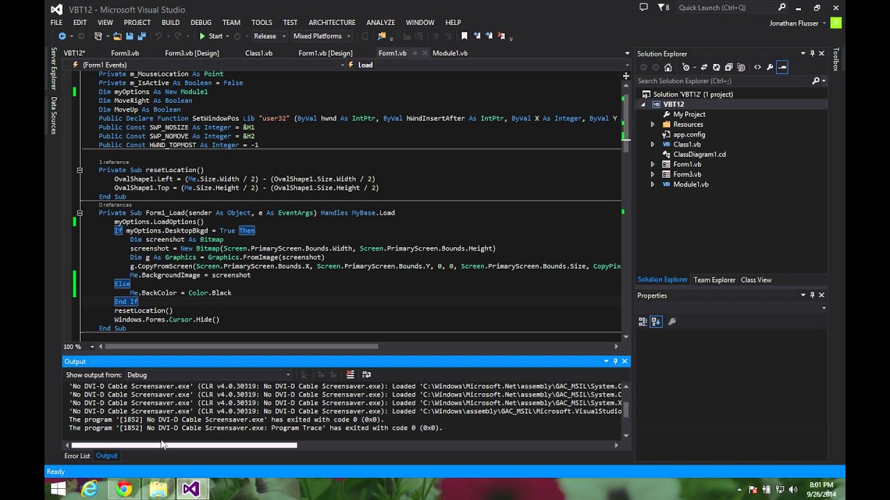 Breakpoints in Visual Basic
