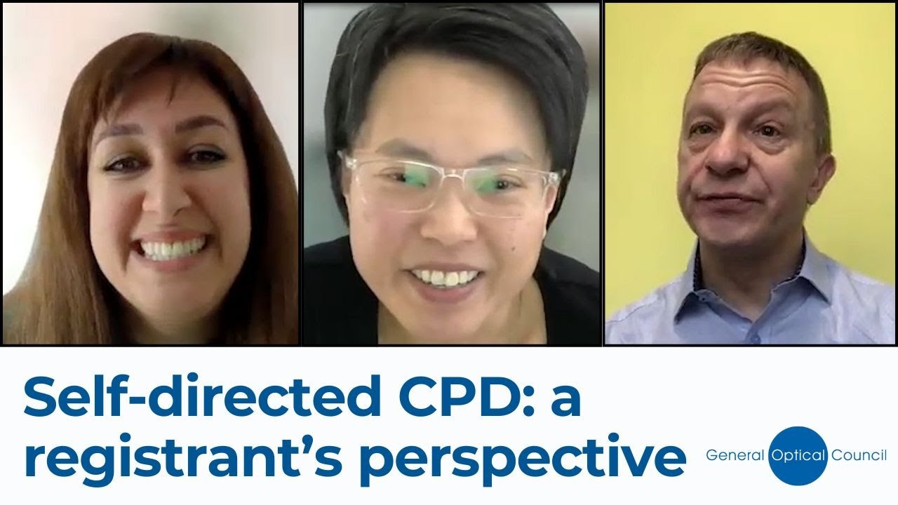 Self-directed CPD: a registrant's perspective