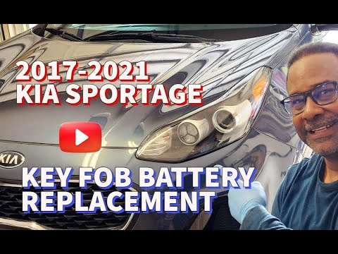 2017-2021 Kia Sportage, Key Fob Battery Replacement Tips