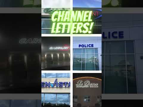 Custom Channel Letters Signage