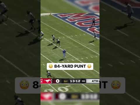 Mason Fletcher SENT this punt 😮💨