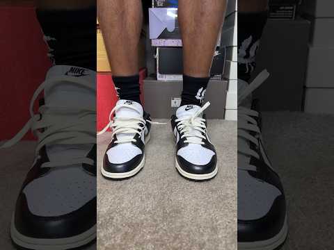 Nike dunk low vintage panda #whydavis #nikedunk