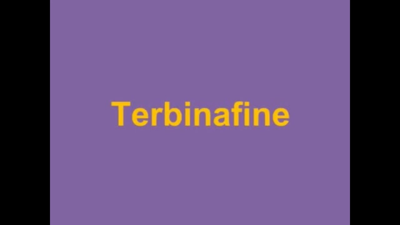 USMLE: Medical Video Lectures Pharmacology about Terbinafine by UsmleTeam