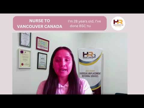 SUCCESSFUL NURSE TO VANCOUVER, CANADA THROUGH AGENSI PEKERJAAN HR'S MGMT SDN BHD