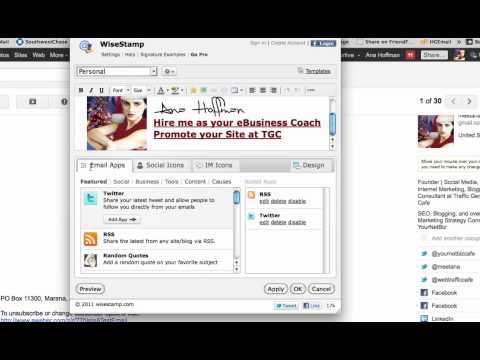 How to Create Custom Email Newsletter Templates | Aweber Tutorial