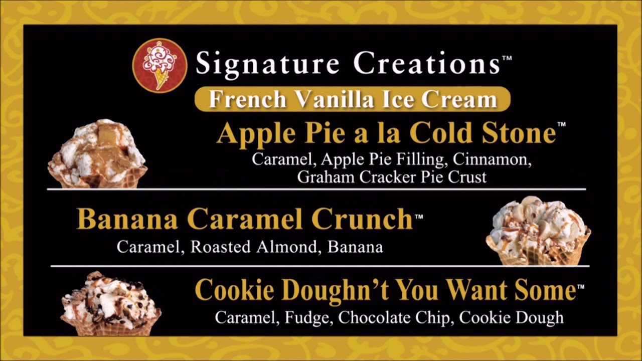 Flavours of Coldstone Creamery & Cafe
