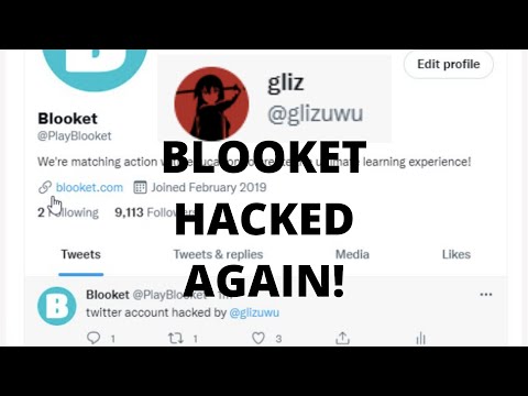 GLIZ HACKED BLOOKET AGAIN! (THIS IS BAD)