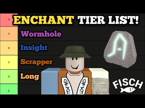 Every Enchant in Fisch Ranked!! (Tier List)