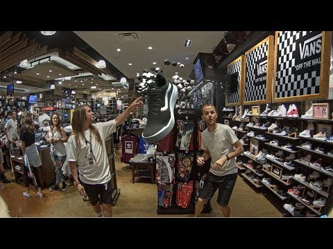 VyuAR Augmented Reality store window at Tillys Retail stores, Orange County, CA