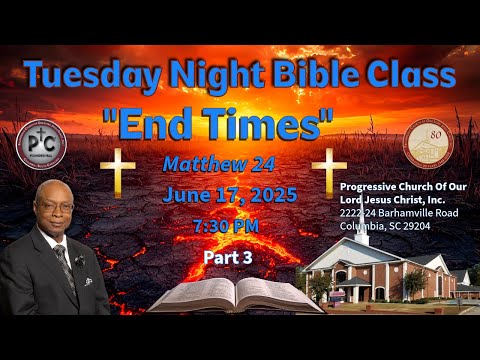 Progressive Church Tuesday Night Bible Study - June 17, 2025