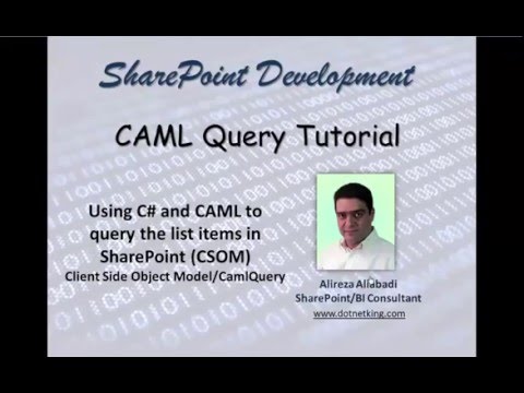 Using SharePoint client side object model (CSOM) to execute CAML query (C#/CamlQuery)