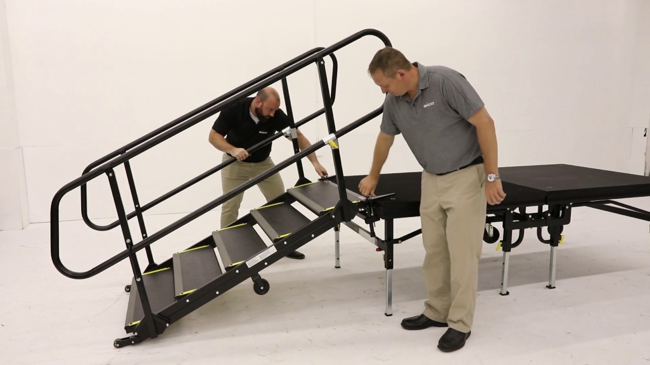 Stage Accessories Articulating Steps