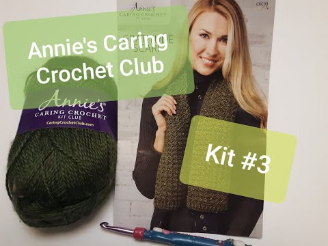 Annie's Caring Crochet Kit #3 - Product Unboxing and Review
