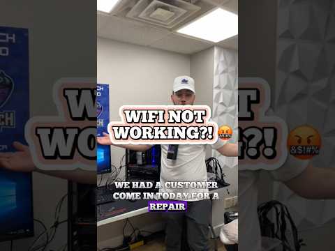 Missing Wifi Drivers?! 😤 #wifi #drivers #pcrepair #techvideo #gamingpc #pcgaming