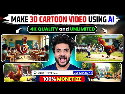 AI Video Generator 🔥 Text to Video Generator AI Tool || AI se video kaise banaye