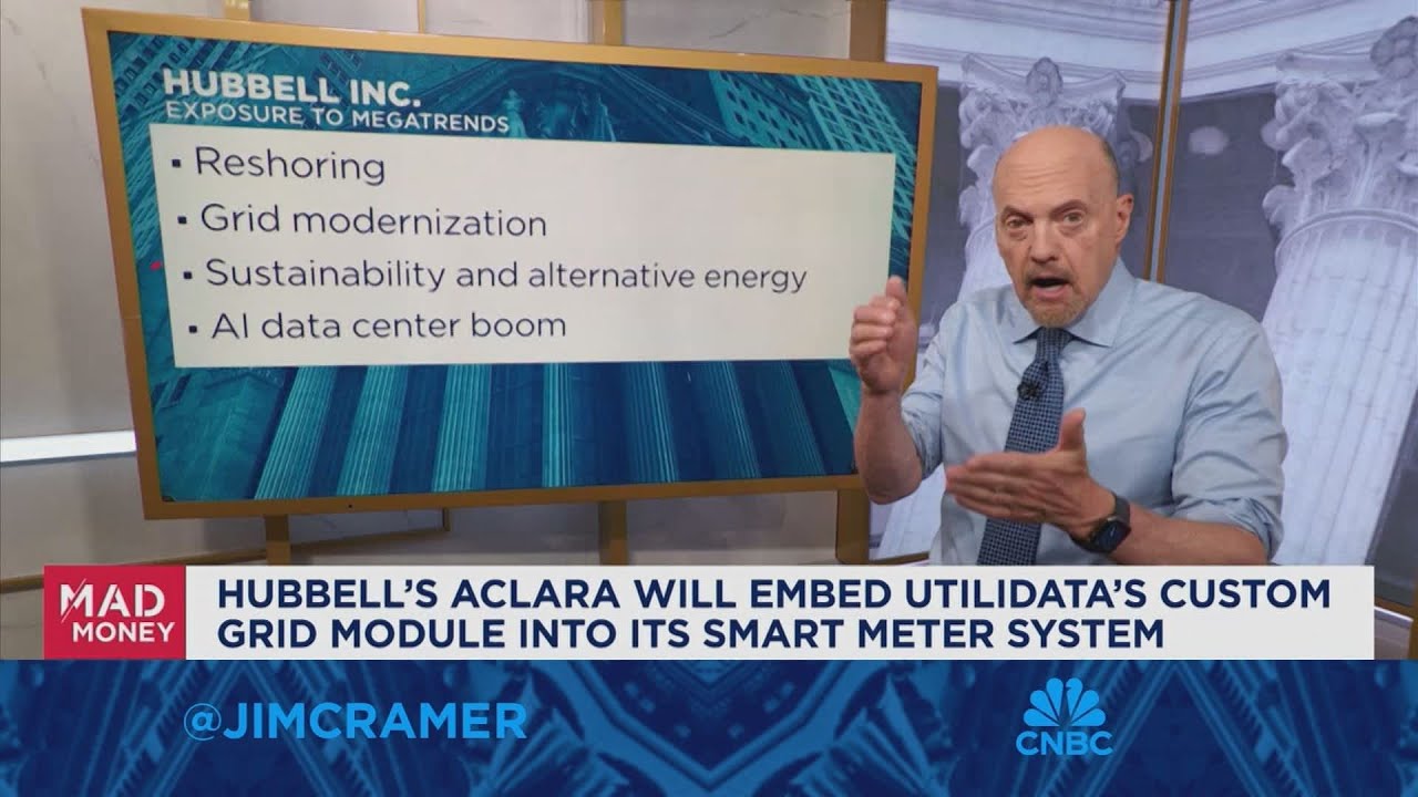 Jim Cramer looks for an under-the-radar AI play in Hubbell