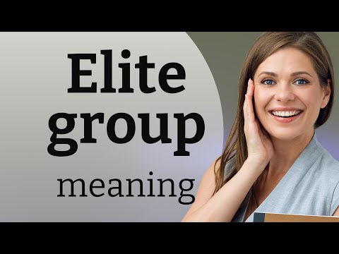 Understanding the Phrase "Elite Group" in English