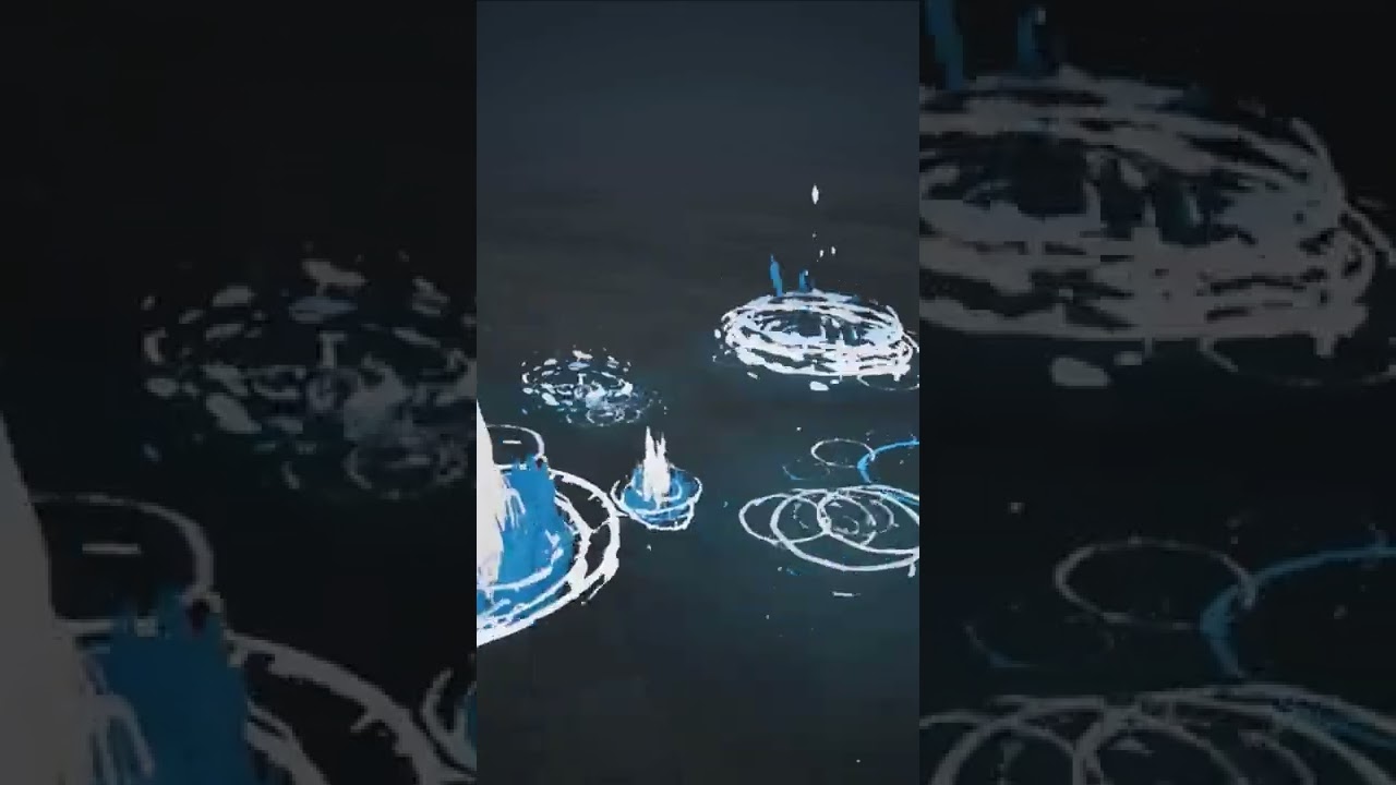 Stylized Water Splash | UE4 Niagara Water Splash | Download Project Files