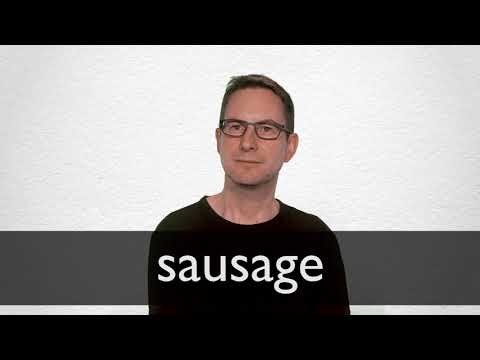 How to pronounce SAUSAGE in British English