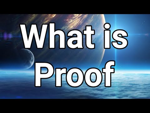 What is Proof. Urdu /English