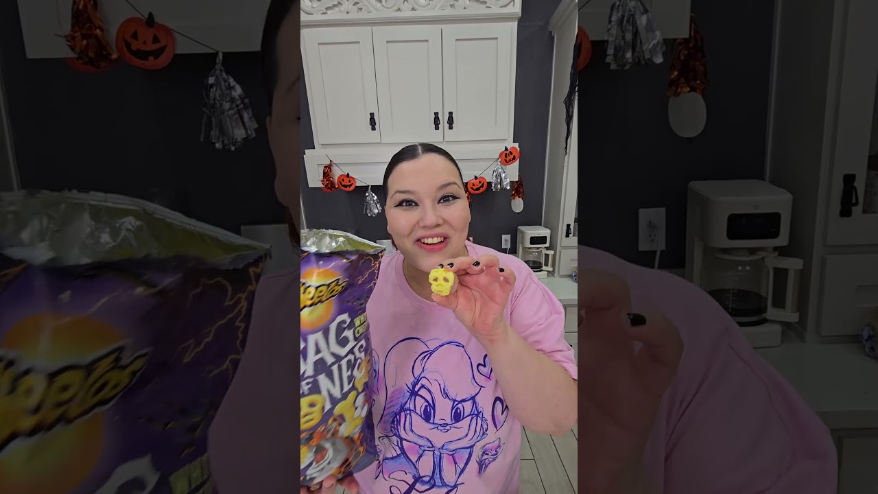 We Discovered the New Skeleton Cheetos Halloween Edition! #shorts