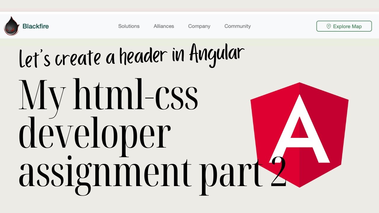 Let's code this html css developer home assignment - part 2