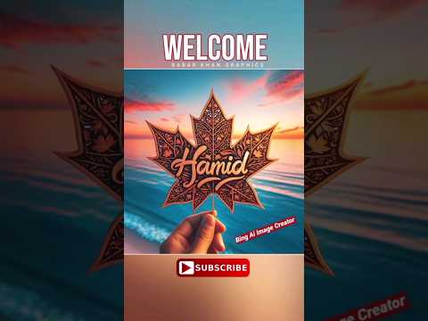 Viral Name Art 3D Images |Bing Ai Genrator 😂💖💥