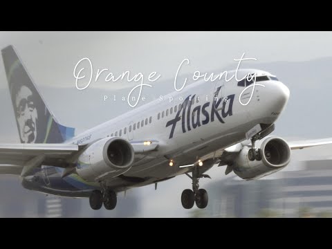 Plane Spotting at John Wayne Airport SNA Orange County CA #cropsensor #planespotting