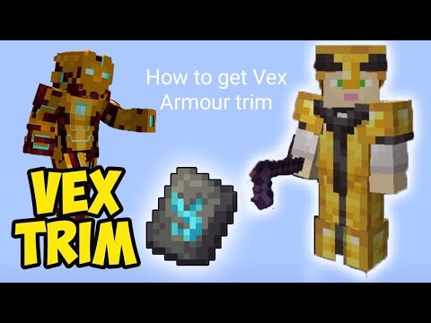 How to get Vex Armour trim in Minecraft | Tutorial 👍🔥