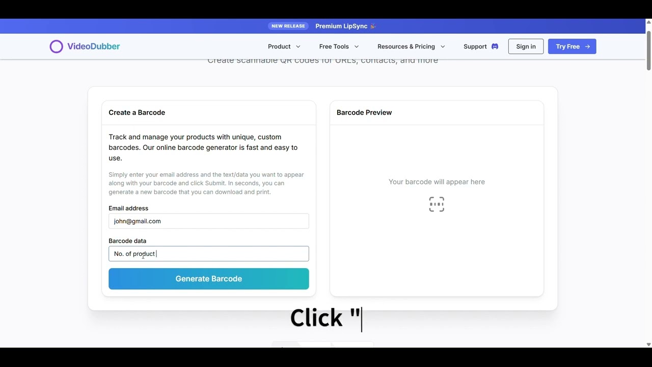 Barcode generator | Best FREE Barcode Generator