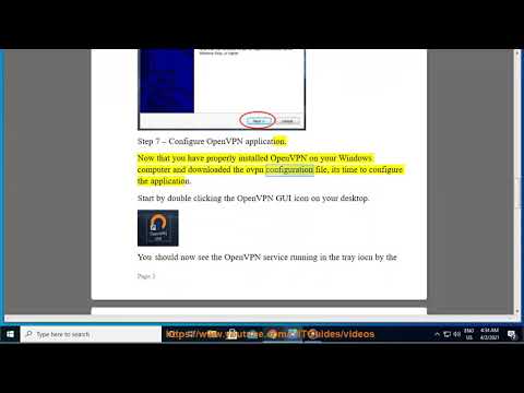 Set Up StarVPN OpenVPN Connection on Windows 10